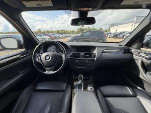 Black BMW X3 2014 in Siauliai, with an engine capacity of 2.98 L and mileage of 236 thousand km for 10500 €, photo 12 on AUTOMOTO.COM.LV
