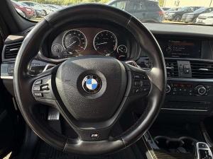 Black BMW X3 2014 in Siauliai, with an engine capacity of 2.98 L and mileage of 236 thousand km for 10500 €, photo 17 on AUTOMOTO.COM.LV
