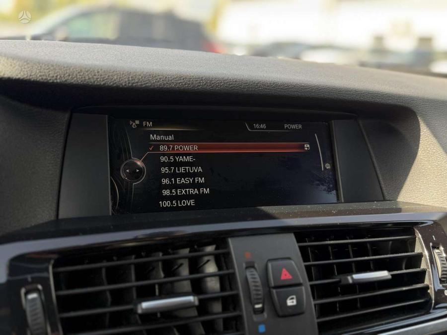 Black BMW X3 2014 in Siauliai, with an engine capacity of 2.98 L and mileage of 236 thousand km for 10500 €, photo 20 on AUTOMOTO.COM.LV