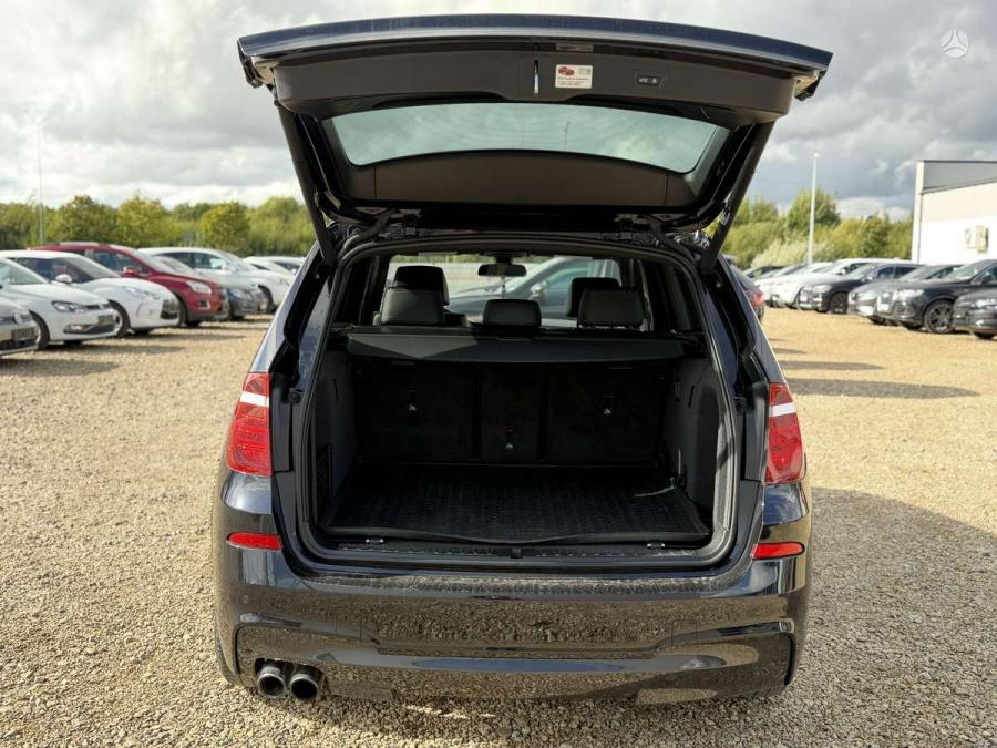 Black BMW X3 2014 in Siauliai, with an engine capacity of 2.98 L and mileage of 236 thousand km for 10500 €, photo 28 on AUTOMOTO.COM.LV