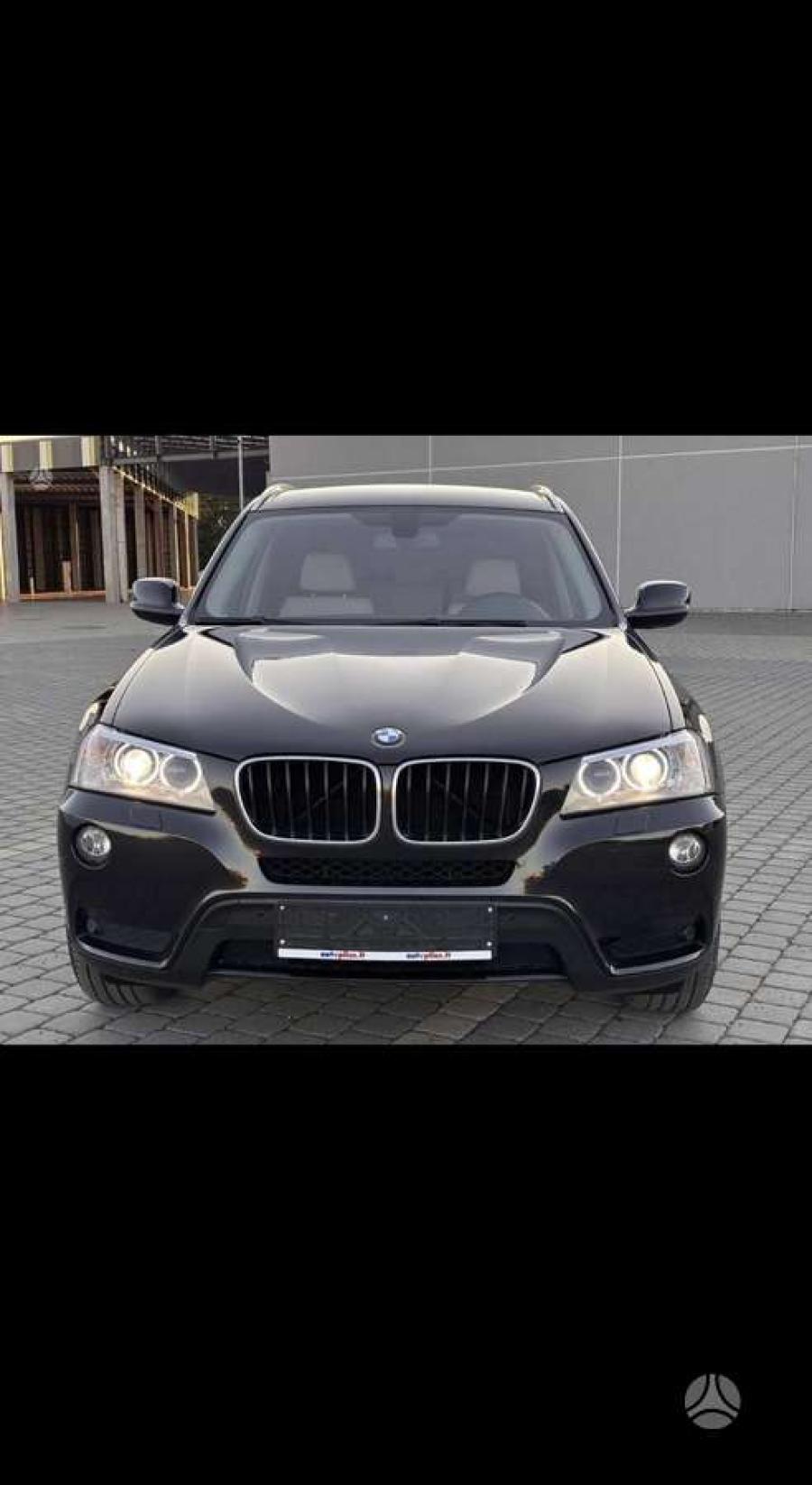 Melns BMW X3 2014 Panevēža, ar dzinēja tilpumu 2.00 L un nobraukumu 327 tūkst. km par 9000 €, foto 1 vietnē AUTOMOTO.COM.LV
