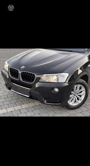 Melns BMW X3 2014 Panevēža, ar dzinēja tilpumu 2.00 L un nobraukumu 327 tūkst. km par 9000 €, foto 3 vietnē AUTOMOTO.COM.LV