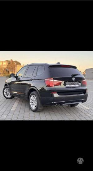 Melns BMW X3 2014 Panevēža, ar dzinēja tilpumu 2.00 L un nobraukumu 327 tūkst. km par 9000 €, foto 5 vietnē AUTOMOTO.COM.LV