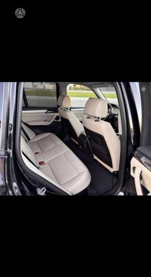 Melns BMW X3 2014 Panevēža, ar dzinēja tilpumu 2.00 L un nobraukumu 327 tūkst. km par 9000 €, foto 12 vietnē AUTOMOTO.COM.LV