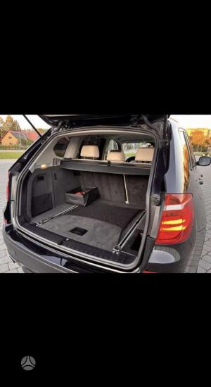 Melns BMW X3 2014 Panevēža, ar dzinēja tilpumu 2.00 L un nobraukumu 327 tūkst. km par 9000 €, foto 15 vietnē AUTOMOTO.COM.LV