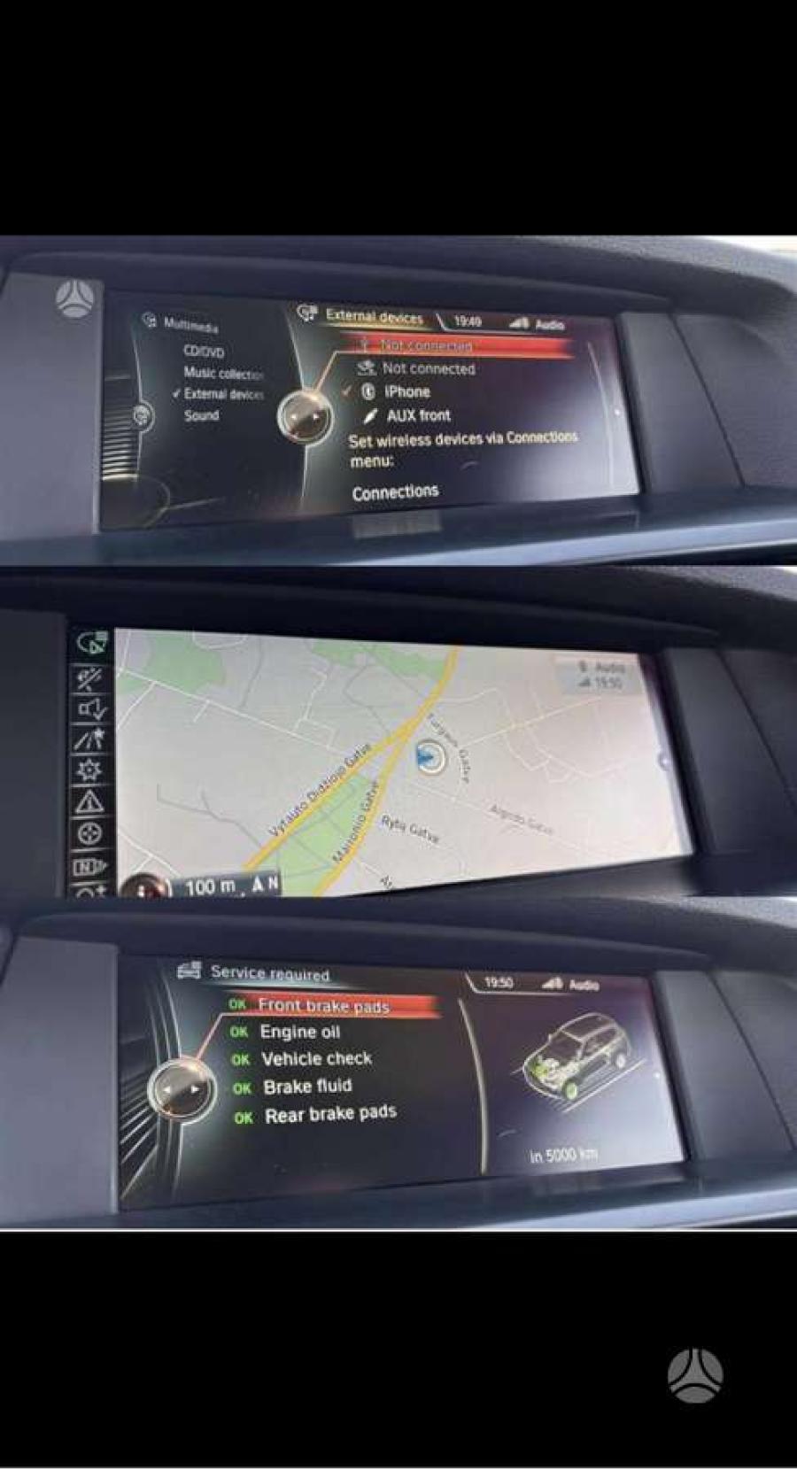 Melns BMW X3 2014 Panevēža, ar dzinēja tilpumu 2.00 L un nobraukumu 327 tūkst. km par 9000 €, foto 17 vietnē AUTOMOTO.COM.LV