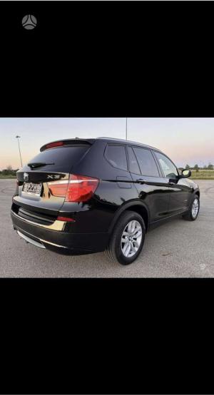 Melns BMW X3 2014 Panevēža, ar dzinēja tilpumu 2.00 L un nobraukumu 327 tūkst. km par 9000 €, foto 18 vietnē AUTOMOTO.COM.LV