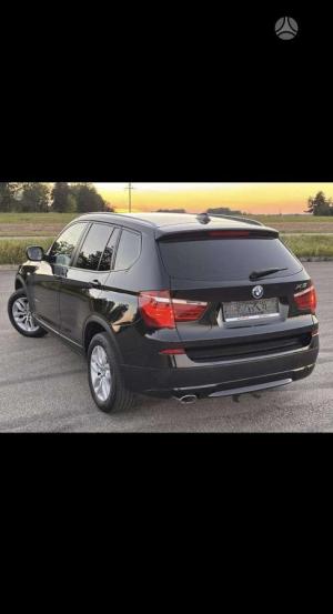 Melns BMW X3 2014 Panevēža, ar dzinēja tilpumu 2.00 L un nobraukumu 327 tūkst. km par 9000 €, foto 19 vietnē AUTOMOTO.COM.LV