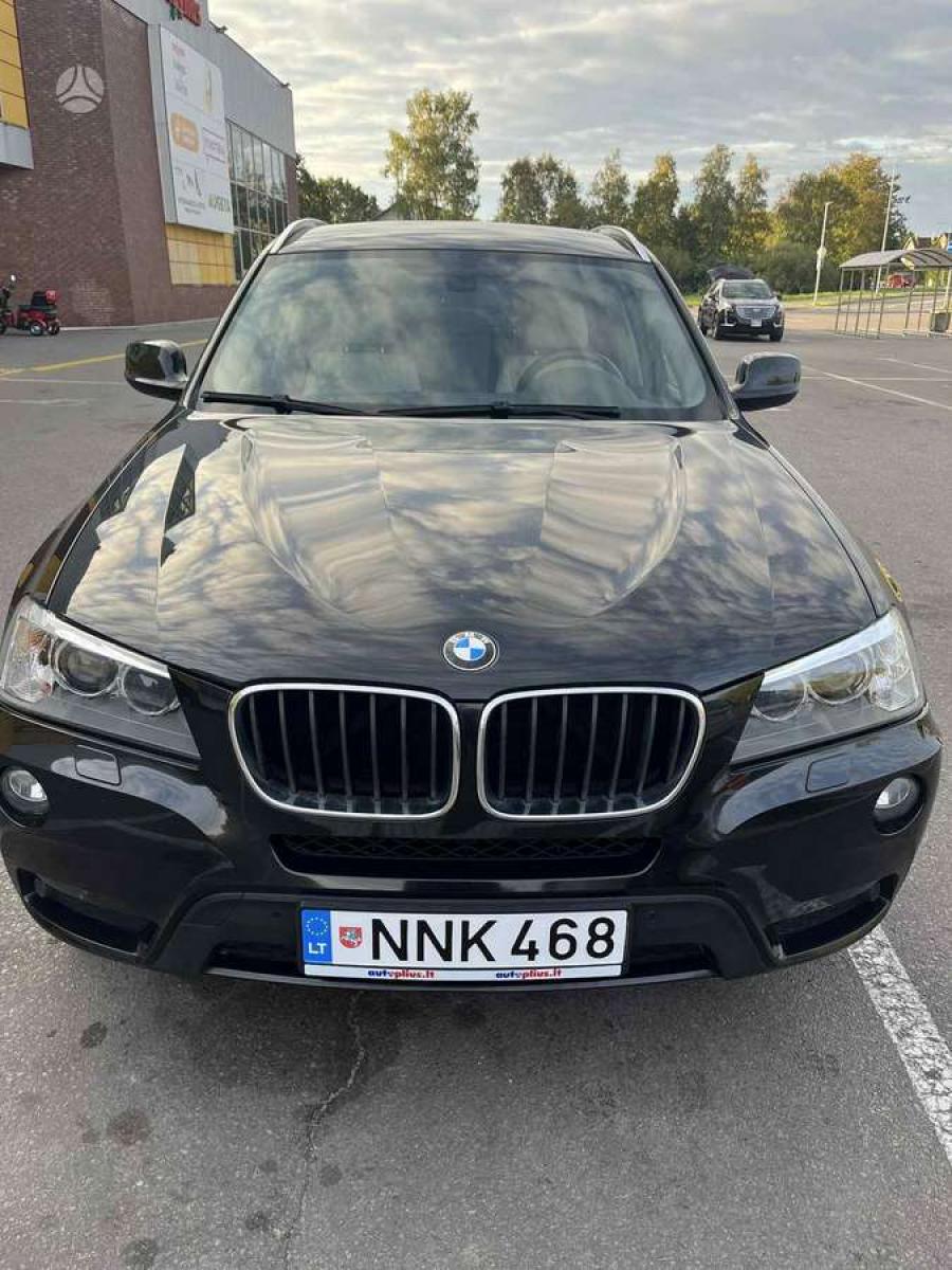 Melns BMW X3 2014 Panevēža, ar dzinēja tilpumu 2.00 L un nobraukumu 327 tūkst. km par 9000 €, foto 29 vietnē AUTOMOTO.COM.LV