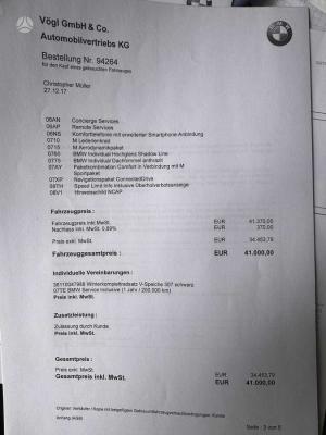 Черный БМВ Х3 2014 в Паневежис, объемом двигателя 2.99 л и пробегом 265 тыс. км за 13900 €, фото 17 на AUTOMOTO.COM.LV
