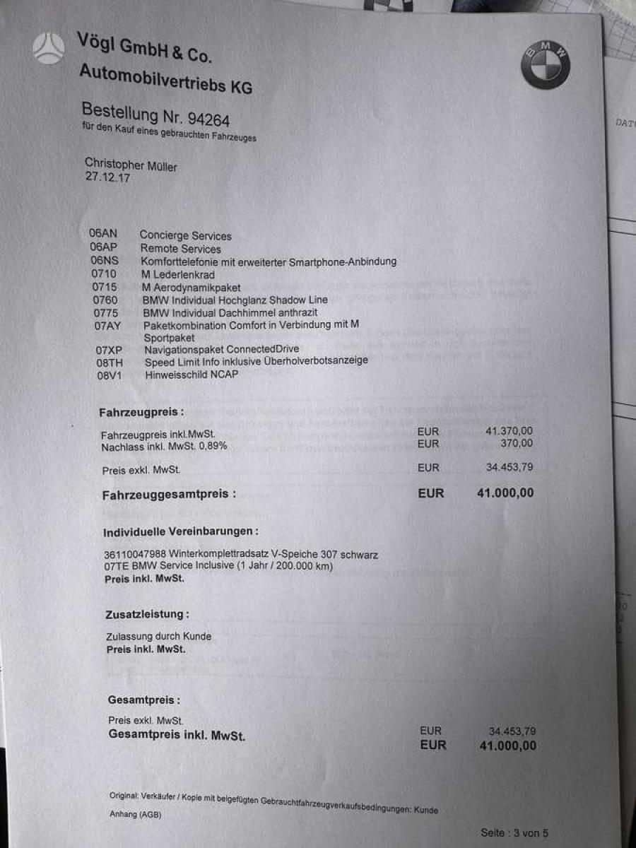 Черный БМВ Х3 2014 в Паневежис, объемом двигателя 2.99 л и пробегом 265 тыс. км за 13900 €, фото 17 на AUTOMOTO.COM.LV