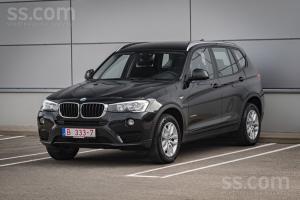Melns BMW X3 2014 Rīga, ar dzinēja tilpumu 2.00 L un nobraukumu 217 tūkst. km par 10750 €, foto  vietnē AUTOMOTO.COM.LV