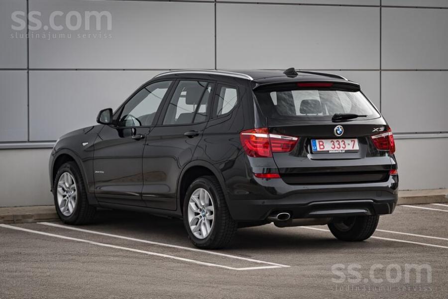 Melns BMW X3 2014 Rīga, ar dzinēja tilpumu 2.00 L un nobraukumu 217 tūkst. km par 10750 €, foto 7 vietnē AUTOMOTO.COM.LV