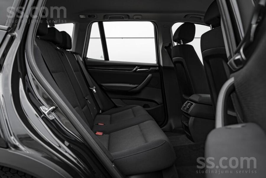 Melns BMW X3 2014 Rīga, ar dzinēja tilpumu 2.00 L un nobraukumu 217 tūkst. km par 10750 €, foto 13 vietnē AUTOMOTO.COM.LV