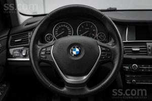 Melns BMW X3 2014 Rīga, ar dzinēja tilpumu 2.00 L un nobraukumu 217 tūkst. km par 10750 €, foto 19 vietnē AUTOMOTO.COM.LV