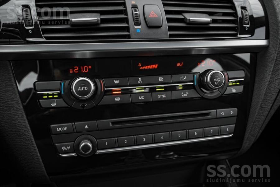 Melns BMW X3 2014 Rīga, ar dzinēja tilpumu 2.00 L un nobraukumu 217 tūkst. km par 10750 €, foto 24 vietnē AUTOMOTO.COM.LV