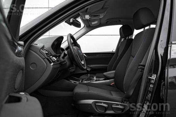 BMW X3 2014 Rīga vietnē Melns BMW X3 2014 Rīga, ar dzinēja tilpumu 2.00 L un nobraukumu 217 tūkst. km par 10750 €, foto 10 vietnē AUTOMOTO.COM.LV
