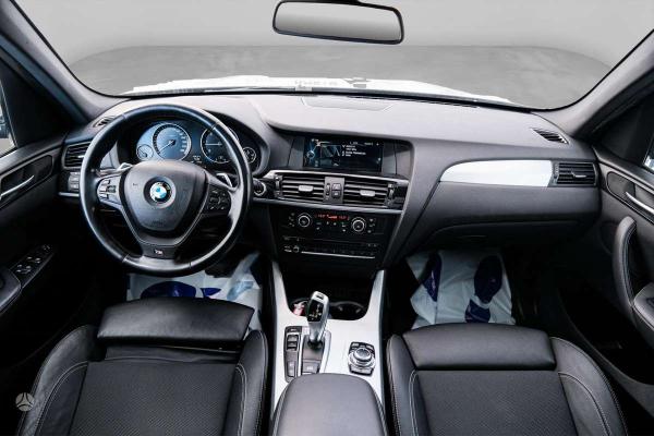 Black BMW X3 2014 in Kaunas, with an engine capacity of 2.00 L and mileage of 298 thousand km for 10590 €, photo 10 on AUTOMOTO.COM.LV