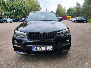 Black BMW X3 2014 in Vilnius, with an engine capacity of 2.98 L and mileage of 282 thousand km for 10900 €, photo 4 on AUTOMOTO.COM.LV