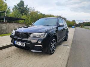 Black BMW X3 2014 in Vilnius, with an engine capacity of 2.98 L and mileage of 282 thousand km for 10900 €, photo 5 on AUTOMOTO.COM.LV