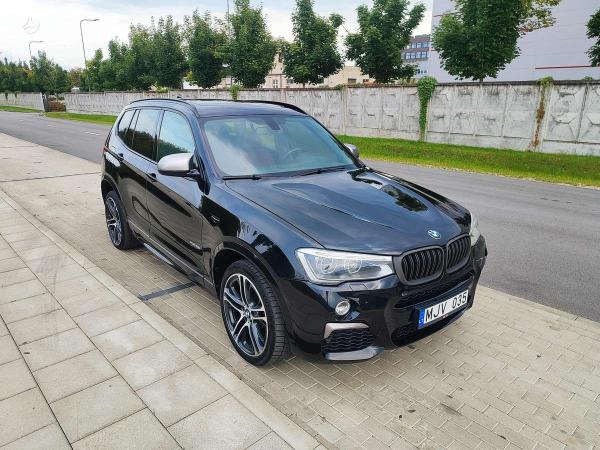 Melns BMW X3 2014 Viļņa, ar dzinēja tilpumu 2.98 L un nobraukumu 282 tūkst. km par 10900 €, foto 6 vietnē AUTOMOTO.COM.LV