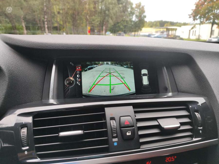 Black BMW X3 2014 in Vilnius, with an engine capacity of 2.98 L and mileage of 282 thousand km for 10900 €, photo 10 on AUTOMOTO.COM.LV
