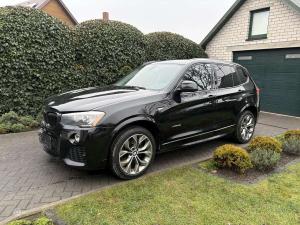 Black BMW X3 2015 in Raseiniai, with an engine capacity of 2.00 L and mileage of 202 thousand km for 6900 €, photo  on AUTOMOTO.COM.LV