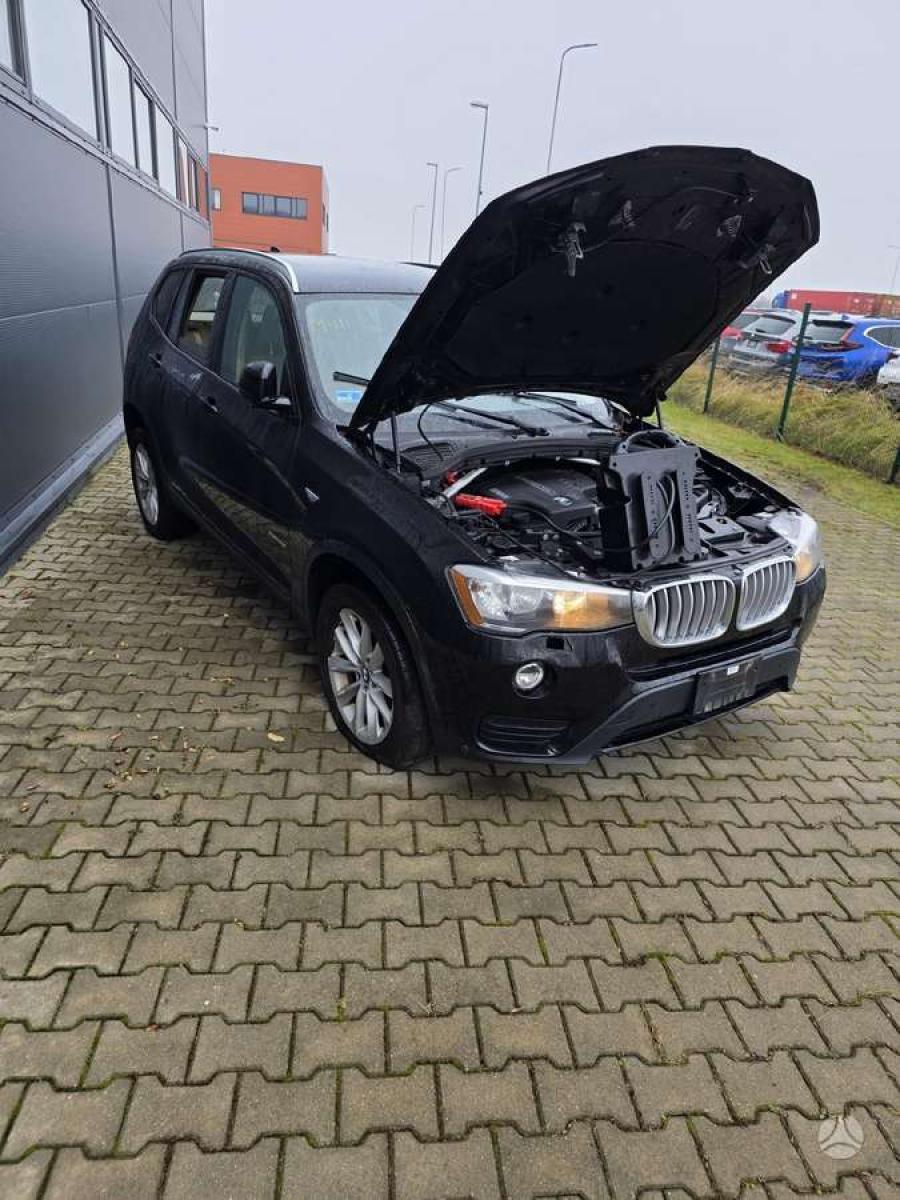 Melns BMW X3 2015 Klaipėda, ar dzinēja tilpumu 2.00 L un nobraukumu 206 tūkst. km par 5300 €, foto 2 vietnē AUTOMOTO.COM.LV