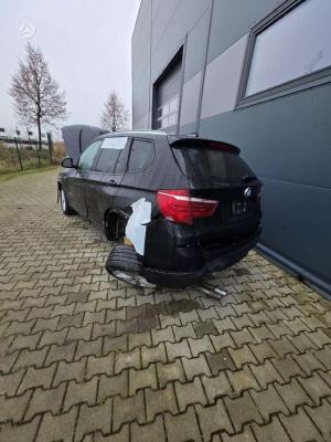 Melns BMW X3 2015 Klaipėda, ar dzinēja tilpumu 2.00 L un nobraukumu 206 tūkst. km par 5300 €, foto 5 vietnē AUTOMOTO.COM.LV