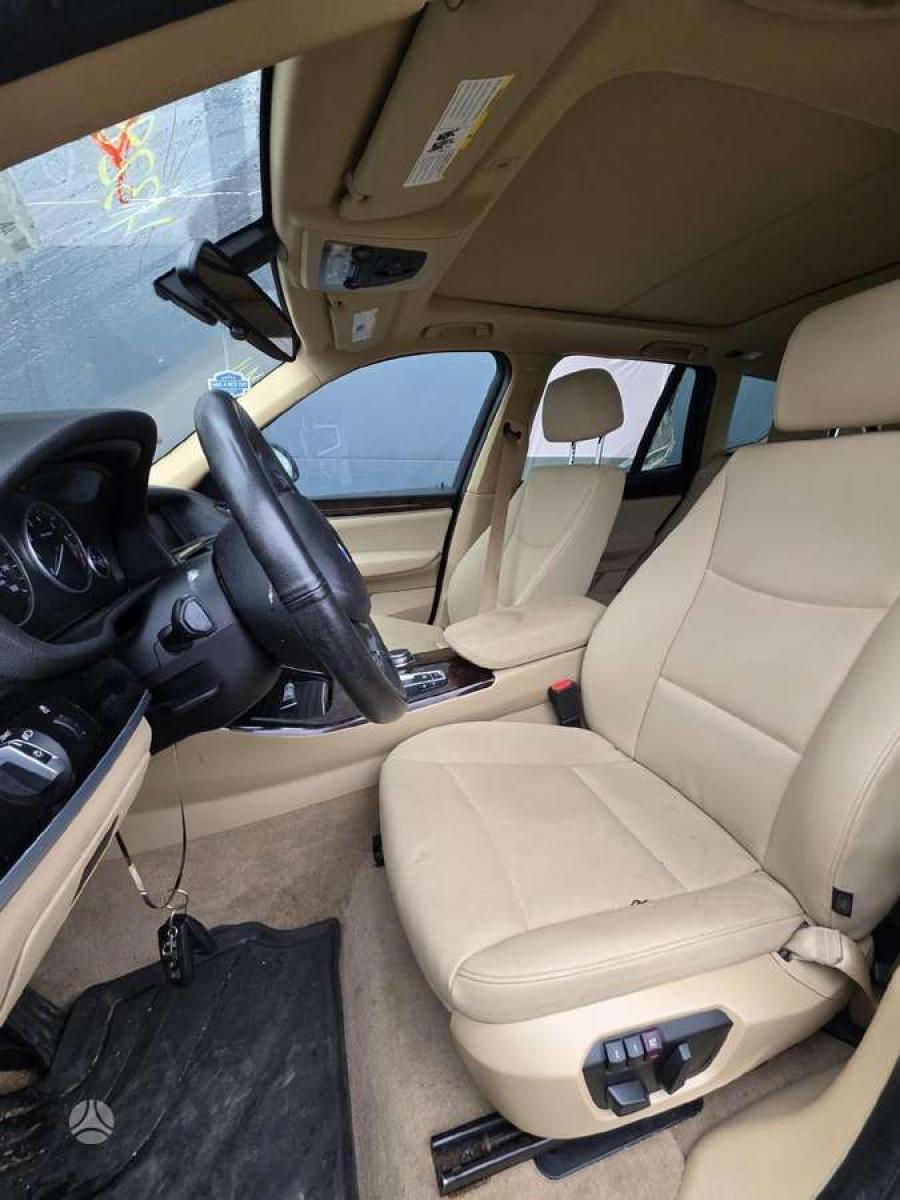 Melns BMW X3 2015 Klaipėda, ar dzinēja tilpumu 2.00 L un nobraukumu 206 tūkst. km par 5300 €, foto 11 vietnē AUTOMOTO.COM.LV
