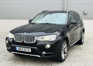 Black BMW X3 2015 in Kaunas, with an engine capacity of 2.99 L and mileage of 157 thousand km for 14800 €, photo  on AUTOMOTO.COM.LV