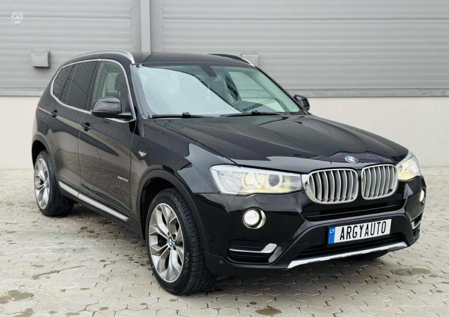 Melns BMW X3 2015 Kauņa, ar dzinēja tilpumu 2.99 L un nobraukumu 157 tūkst. km par 14800 €, foto 10 vietnē AUTOMOTO.COM.LV