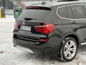 Black BMW X3 2015 in Jonava, with an engine capacity of 2.00 L and mileage of 213 thousand km for 14990 €, photo 8 on AUTOMOTO.COM.LV