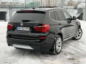 Black BMW X3 2015 in Jonava, with an engine capacity of 2.00 L and mileage of 213 thousand km for 14990 €, photo 10 on AUTOMOTO.COM.LV