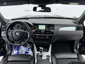 Black BMW X3 2015 in Jonava, with an engine capacity of 2.00 L and mileage of 263 thousand km for 15999 €, photo 23 on AUTOMOTO.COM.LV