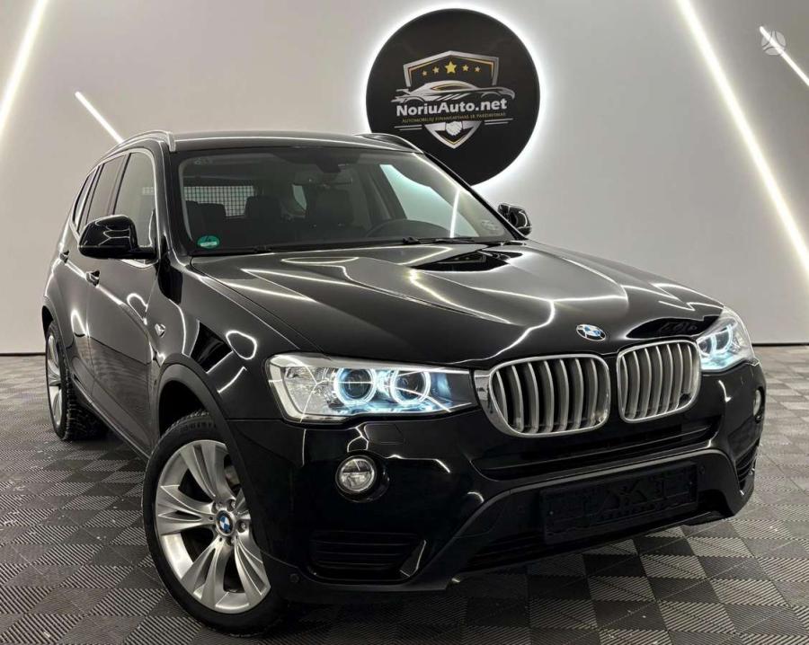 Melns BMW X3 2015 Marijampole, ar dzinēja tilpumu 2.99 L un nobraukumu 254 tūkst. km par 13950 €, foto 3 vietnē AUTOMOTO.COM.LV