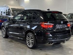 Black BMW X3 2015 in Marijampole, with an engine capacity of 2.99 L and mileage of 314 thousand km for 13799 €, photo 6 on AUTOMOTO.COM.LV