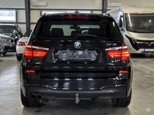Black BMW X3 2015 in Marijampole, with an engine capacity of 2.99 L and mileage of 314 thousand km for 13799 €, photo 7 on AUTOMOTO.COM.LV
