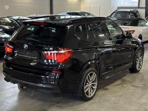Black BMW X3 2015 in Marijampole, with an engine capacity of 2.99 L and mileage of 314 thousand km for 13799 €, photo 12 on AUTOMOTO.COM.LV