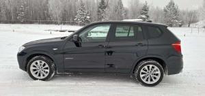 Black BMW X3 2015 in Panevezys, with an engine capacity of 2.00 L and mileage of 269 thousand km for 12300 €, photo 2 on AUTOMOTO.COM.LV