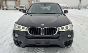 Black BMW X3 2015 in Panevezys, with an engine capacity of 2.00 L and mileage of 269 thousand km for 12300 €, photo 7 on AUTOMOTO.COM.LV