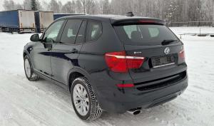 Black BMW X3 2015 in Panevezys, with an engine capacity of 2.00 L and mileage of 269 thousand km for 12300 €, photo 10 on AUTOMOTO.COM.LV