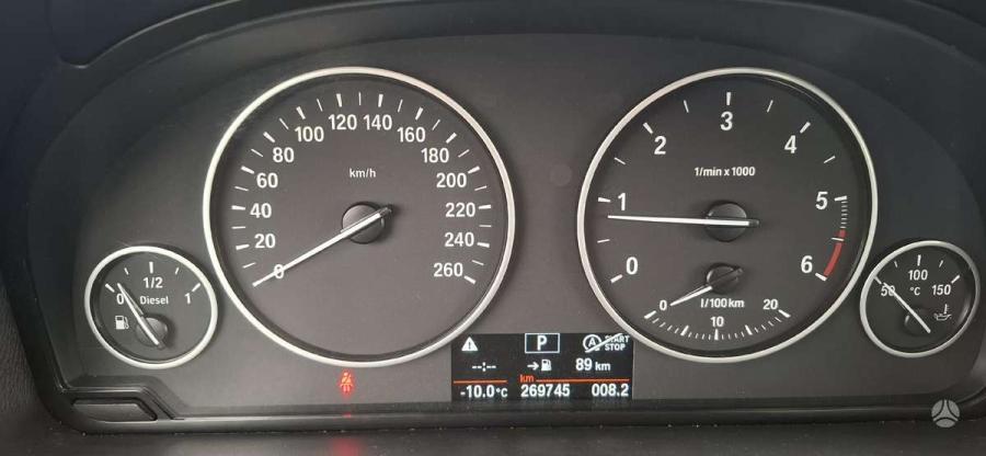 Black BMW X3 2015 in Panevezys, with an engine capacity of 2.00 L and mileage of 269 thousand km for 12300 €, photo 19 on AUTOMOTO.COM.LV