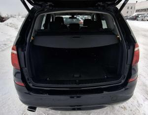Black BMW X3 2015 in Panevezys, with an engine capacity of 2.00 L and mileage of 269 thousand km for 12300 €, photo 21 on AUTOMOTO.COM.LV