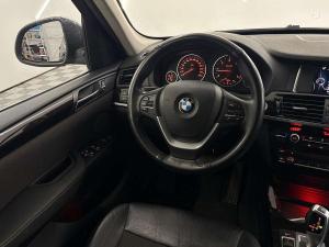 Black BMW X3 2015 in Marijampole, with an engine capacity of 2.00 L and mileage of 284 thousand km for 11950 €, photo 6 on AUTOMOTO.COM.LV