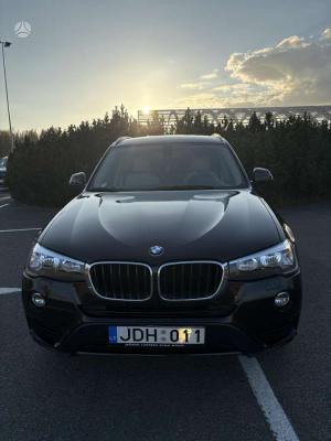 Black BMW X3 2015 in Siauliai, with an engine capacity of 2.00 L and mileage of 137 thousand km for 12500 €, photo  on AUTOMOTO.COM.LV