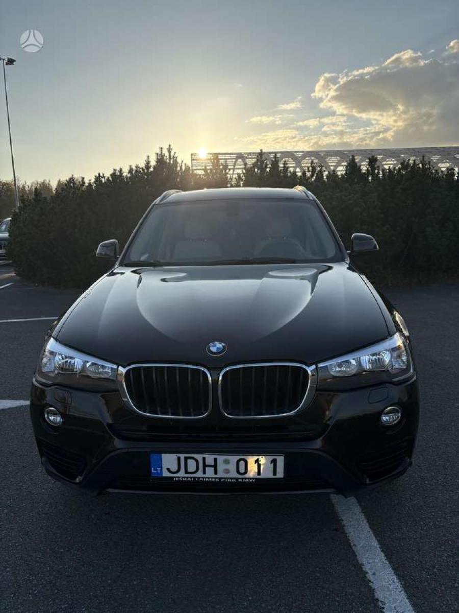 Melns BMW X3 2015 Šauļi, ar dzinēja tilpumu 2.00 L un nobraukumu 137 tūkst. km par 12500 €, foto 1 vietnē AUTOMOTO.COM.LV