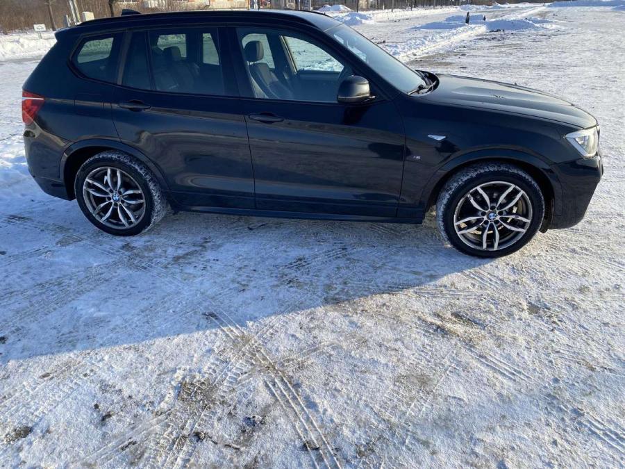 Black BMW X3 2015 in Taurage, with an engine capacity of 2.00 L and mileage of 307 thousand km for 9600 €, photo 2 on AUTOMOTO.COM.LV
