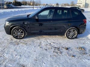 Black BMW X3 2015 in Taurage, with an engine capacity of 2.00 L and mileage of 307 thousand km for 9600 €, photo 6 on AUTOMOTO.COM.LV