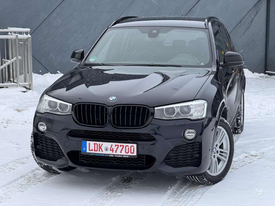 Melns BMW X3 2015 Jonava, ar dzinēja tilpumu 2.00 L un nobraukumu 263 tūkst. km par 14999 €, foto 1 vietnē AUTOMOTO.COM.LV